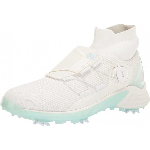 adidas | Shoes | Adidas Zg2 Motion Boa Mid Cut Off White Golf Shoes ...